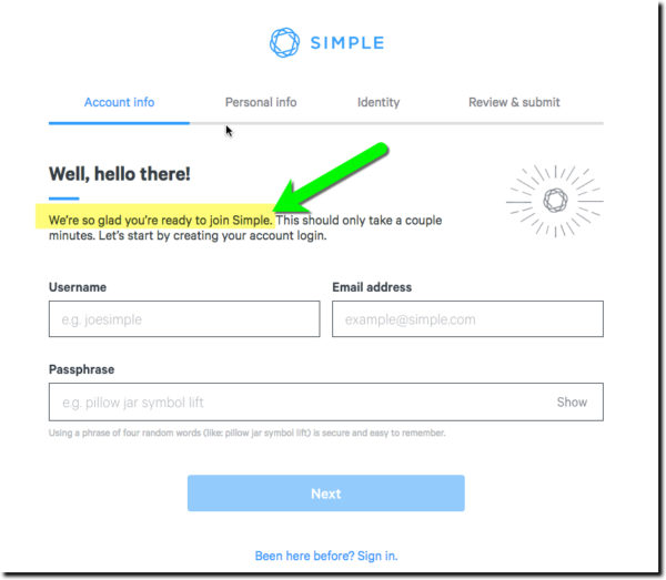 Banking UX Case File: Account Application at BBVA’s Simple Bank ...