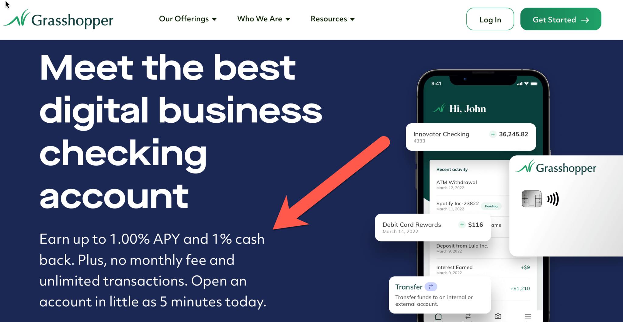 What’s New in SMB Digital Banking? Grasshopper Offers BOTH 1% APY and 1 ...